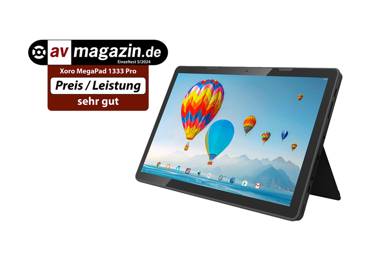 XORO MegaPAD 1333 Pro im Test – MAS Elektronik AG